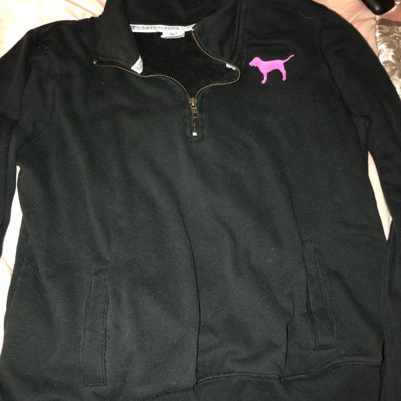 PINK Victoria's Secret | Tops | Pink Quarter Zip | Poshmark